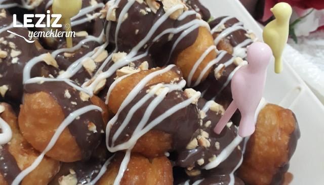 Çikolatalı Lokma Tatlısı (Yeni Nesil Tatlı) - Leziz Yemeklerim
