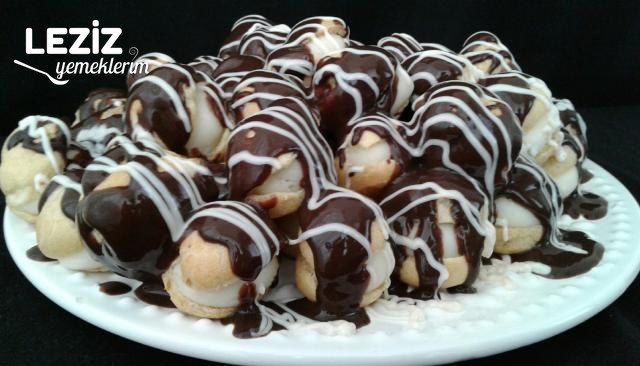 Profiterol Nasıl Yapılır, Profiterol Tarifi - Leziz Yemeklerim
