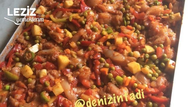 Fırında Sebzeli Tavuk - Leziz Yemeklerim