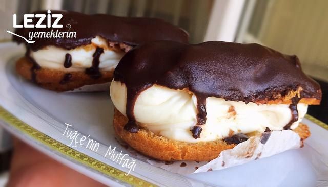 Pastane Usulü Ekler Pasta Yapımı - Leziz Yemeklerim