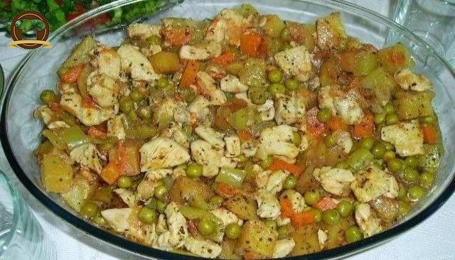 Sebzeli Tavuk - Leziz Yemeklerim